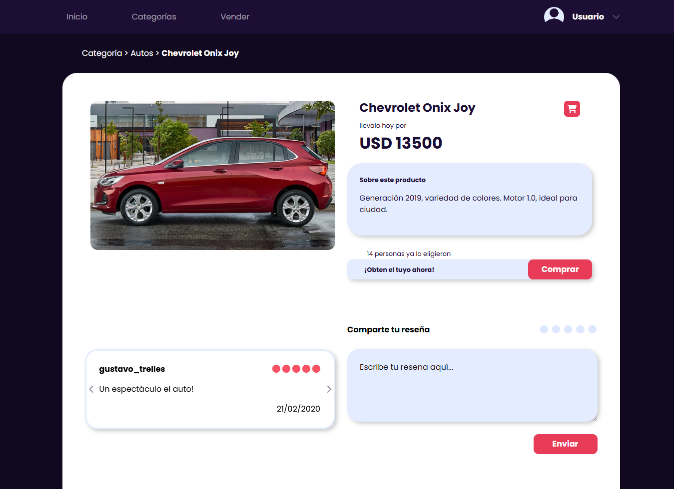 Sofia | Portafolio Web